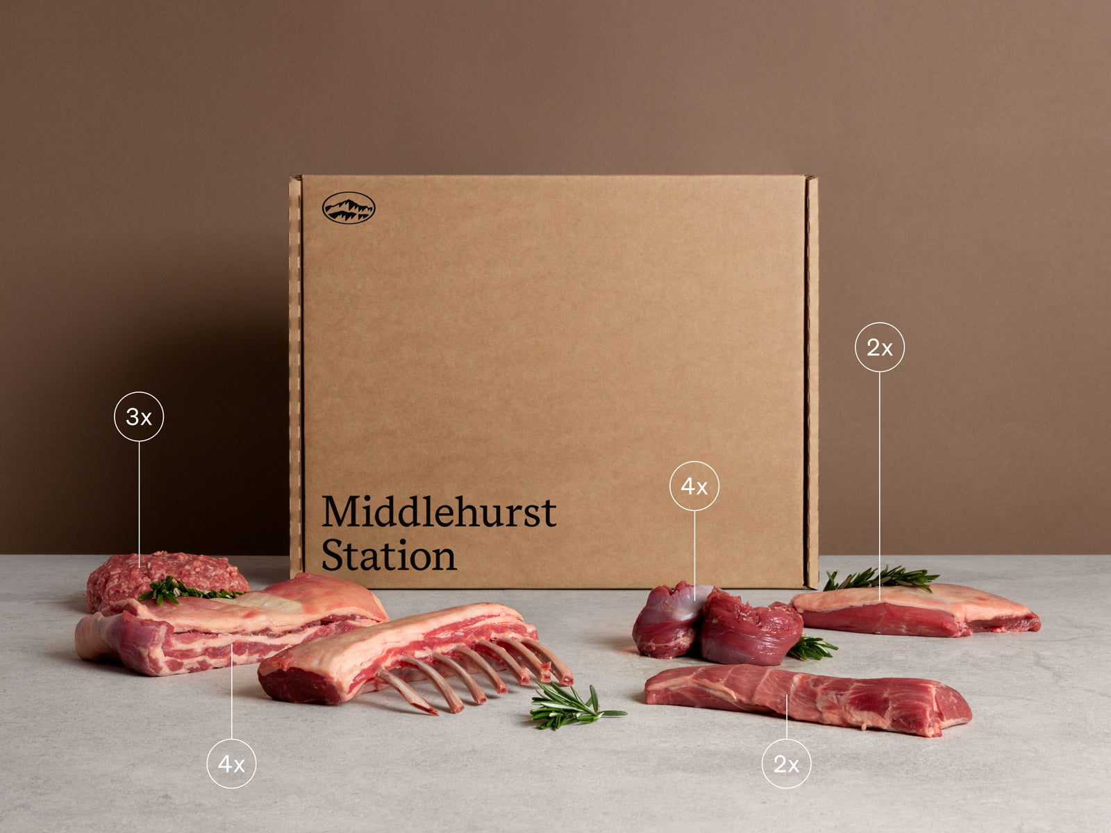 The Middlehurst Station Grill Box - Lamb - Middlehurst Station